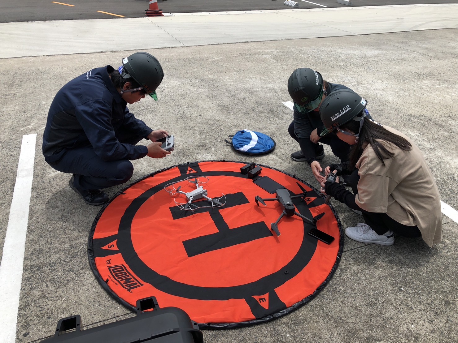 ドローン活動報告：企業様向けドローン操縦練習会 | 広島県福山市の【NLF DRONE TEAM】