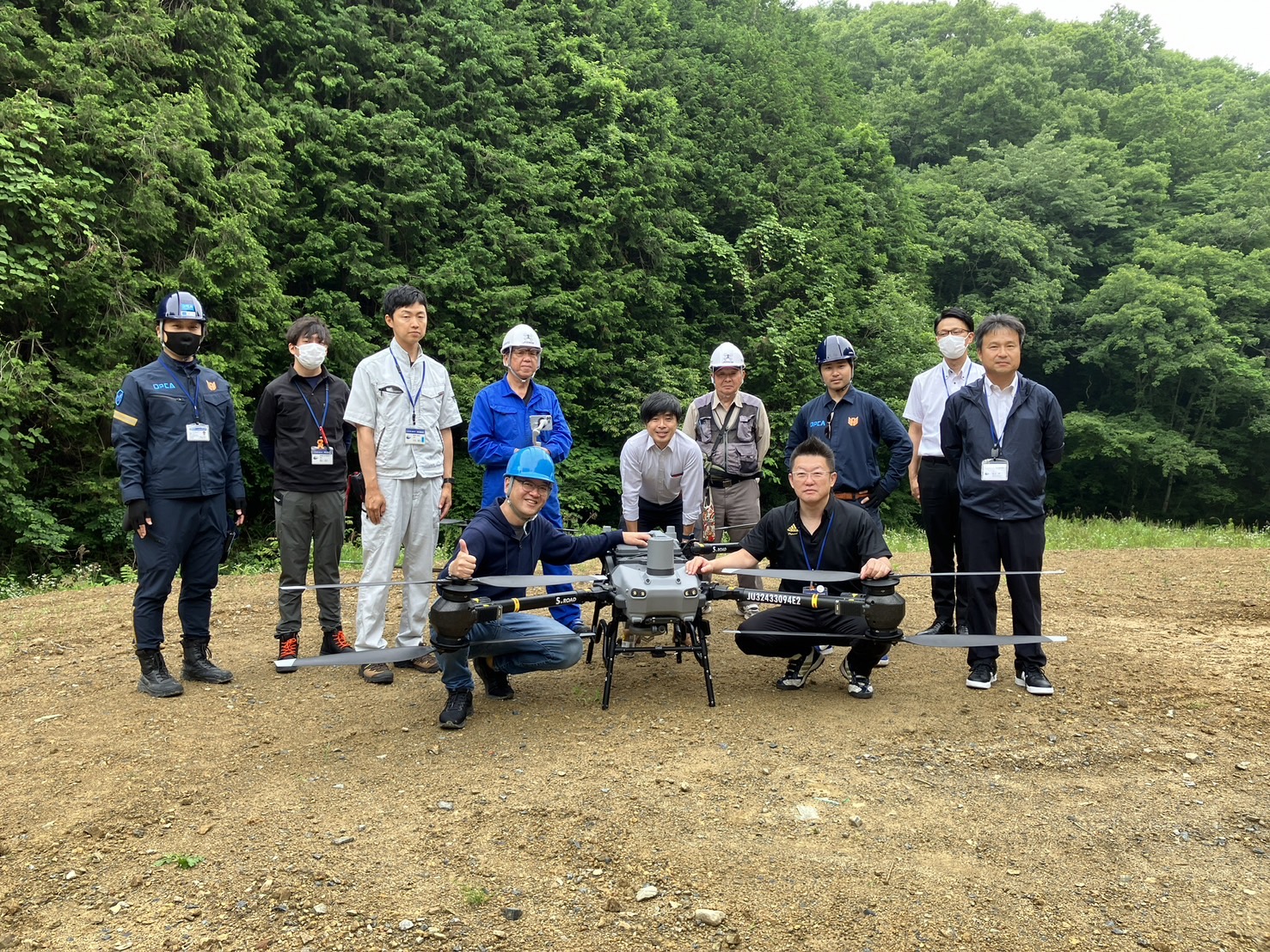 ドローン活動報告： DJI FlyCart30 説明&実演会 | 広島県福山市の【NLF DRONE TEAM】